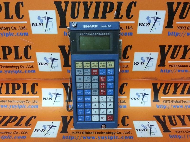 SHARP JW-14PG HAND-HELD PROGRAMMER - PLC DCS SERVO Control MOTOR POWER SUPPLY IPC ROBOT